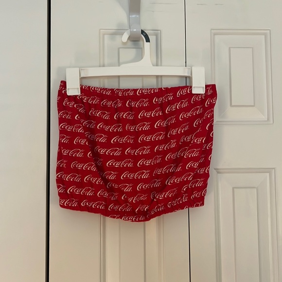 Tops | Cocacola Tube Top | Poshmark
